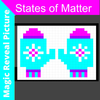 States of Matter Digital Magic Reveal Picture - Mittens - Just Add H2O